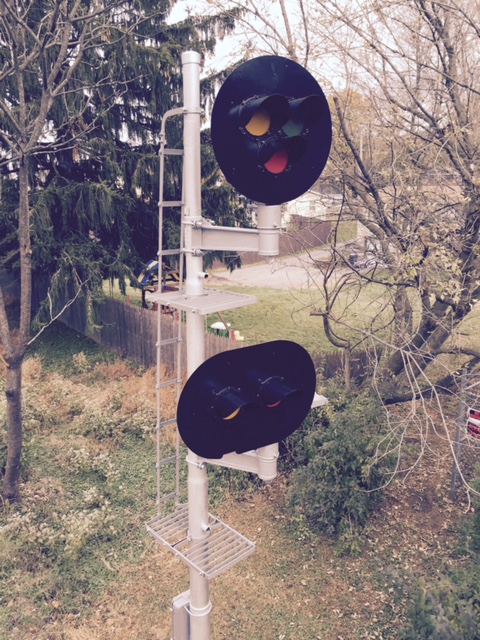Refurbished Railroad Signal on Saucon Rail Trail | Saucon Rail Trail